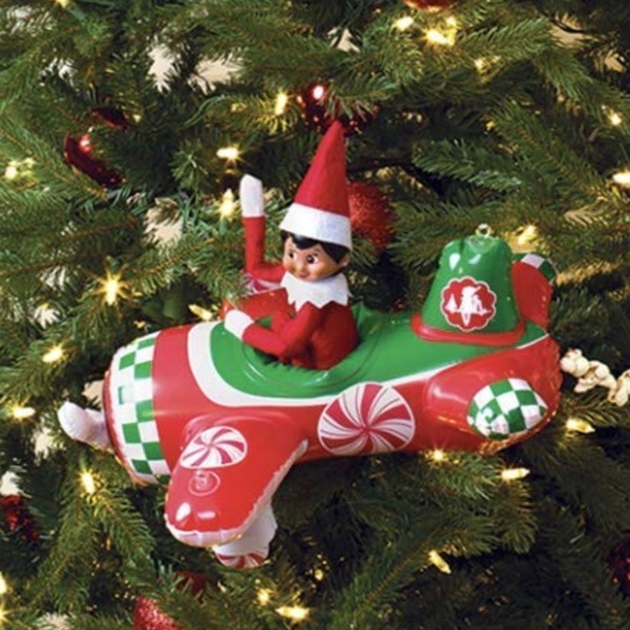 Elf on the Shelf | Holiday | Nwt The Elf On The Shelf Peppermint Plane ...